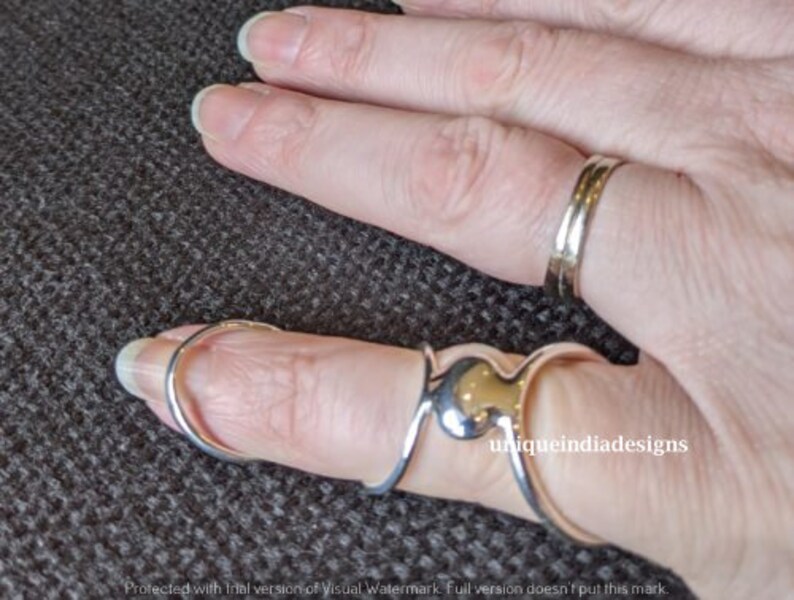 Thumb MCP Ring/thumb Splint/arthritis Ring/saddle Joint Ring - Etsy