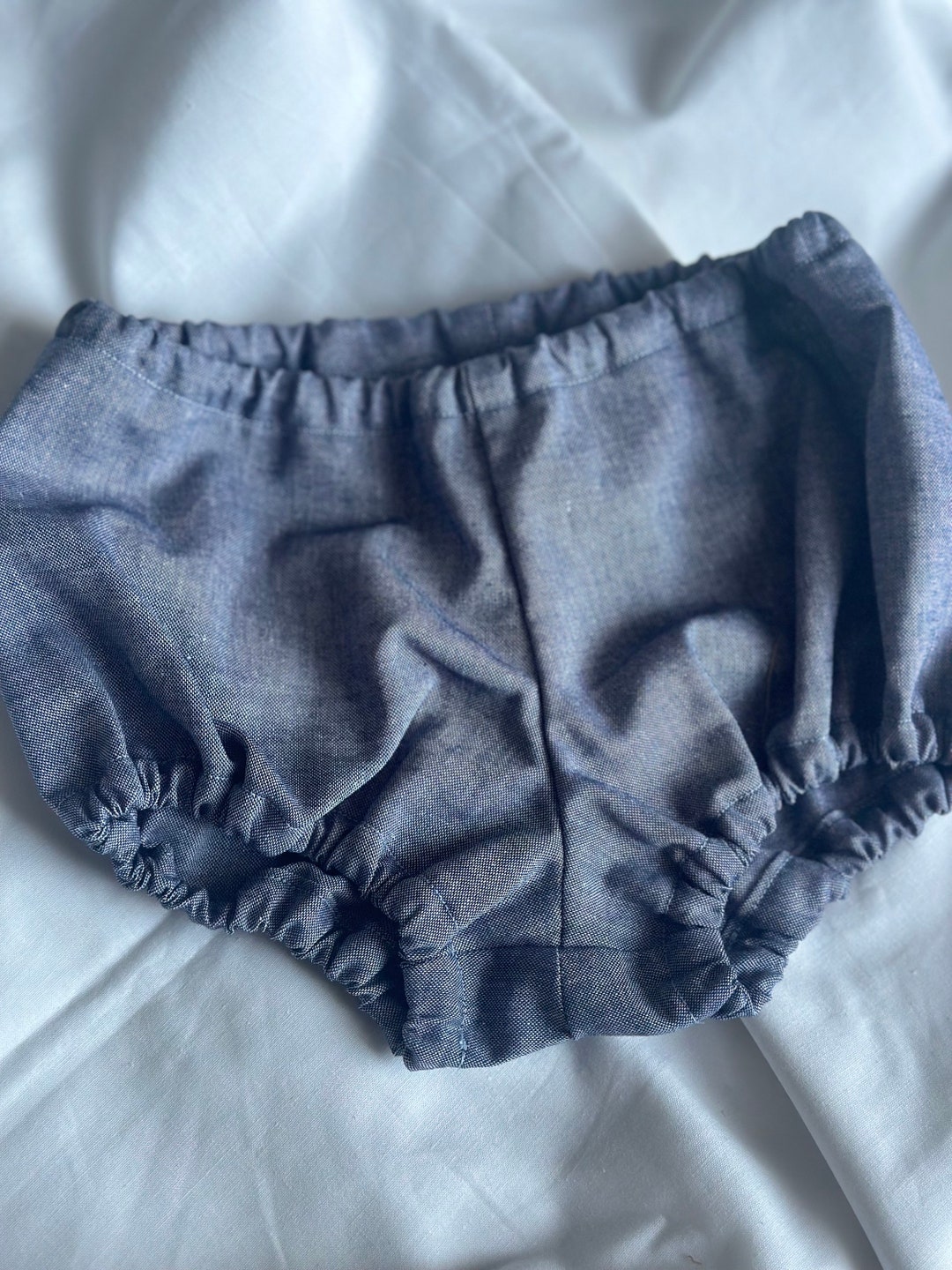 Cotton Baby Bloomers,denim Look Bloomers,baby Girl Bloomers,baby Boy ...