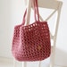 Oversize Open Weave Bag for Beach Essentials, Designed for Market Trips ...