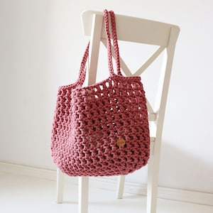 Oversize Open Weave Bag for Beach Essentials, Designed for Market Trips ...