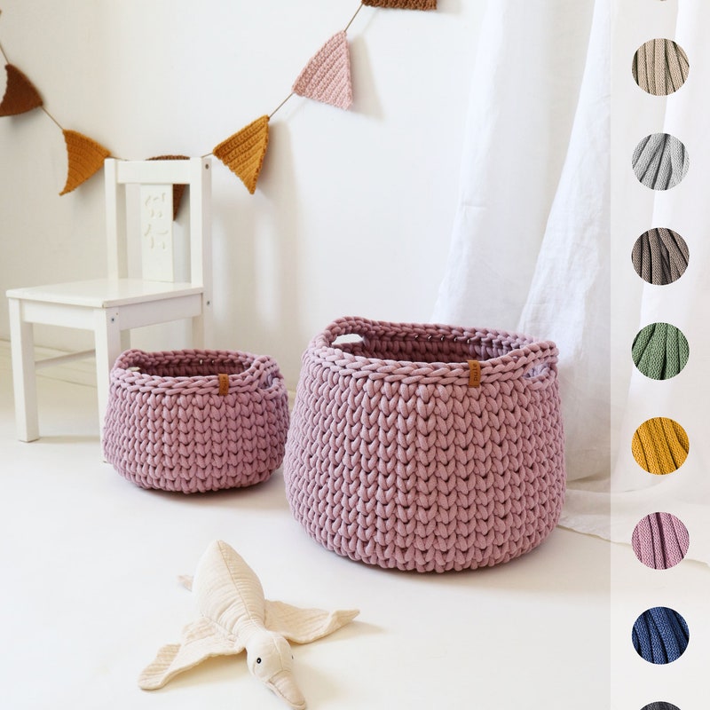 Baby Girl Storage Basket - Etsy