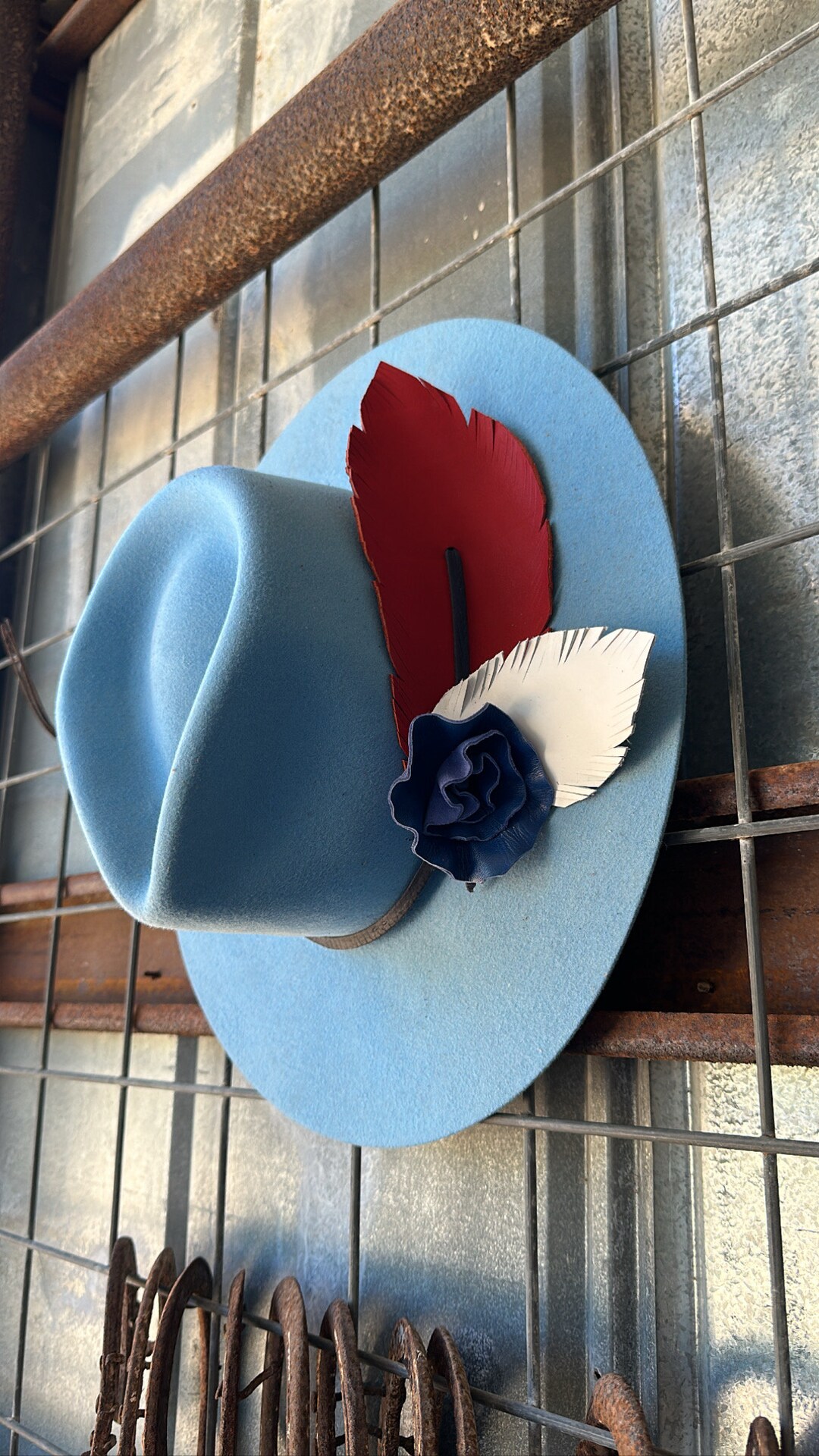 American Western Feather Hat Band - Etsy