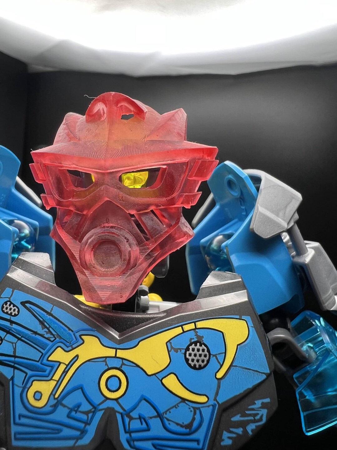 G2 Bionicle Kanohi Mask of Water Gali's Mask. (red) - Etsy