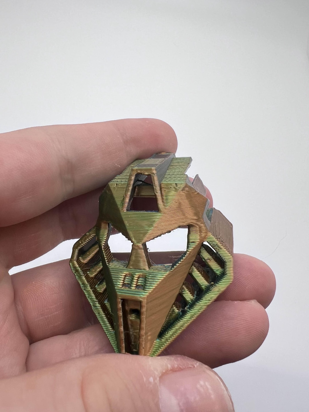 Rothnak Kanohi Pakari Mistika Mask (green Sheen) (bionicle Compatible ...