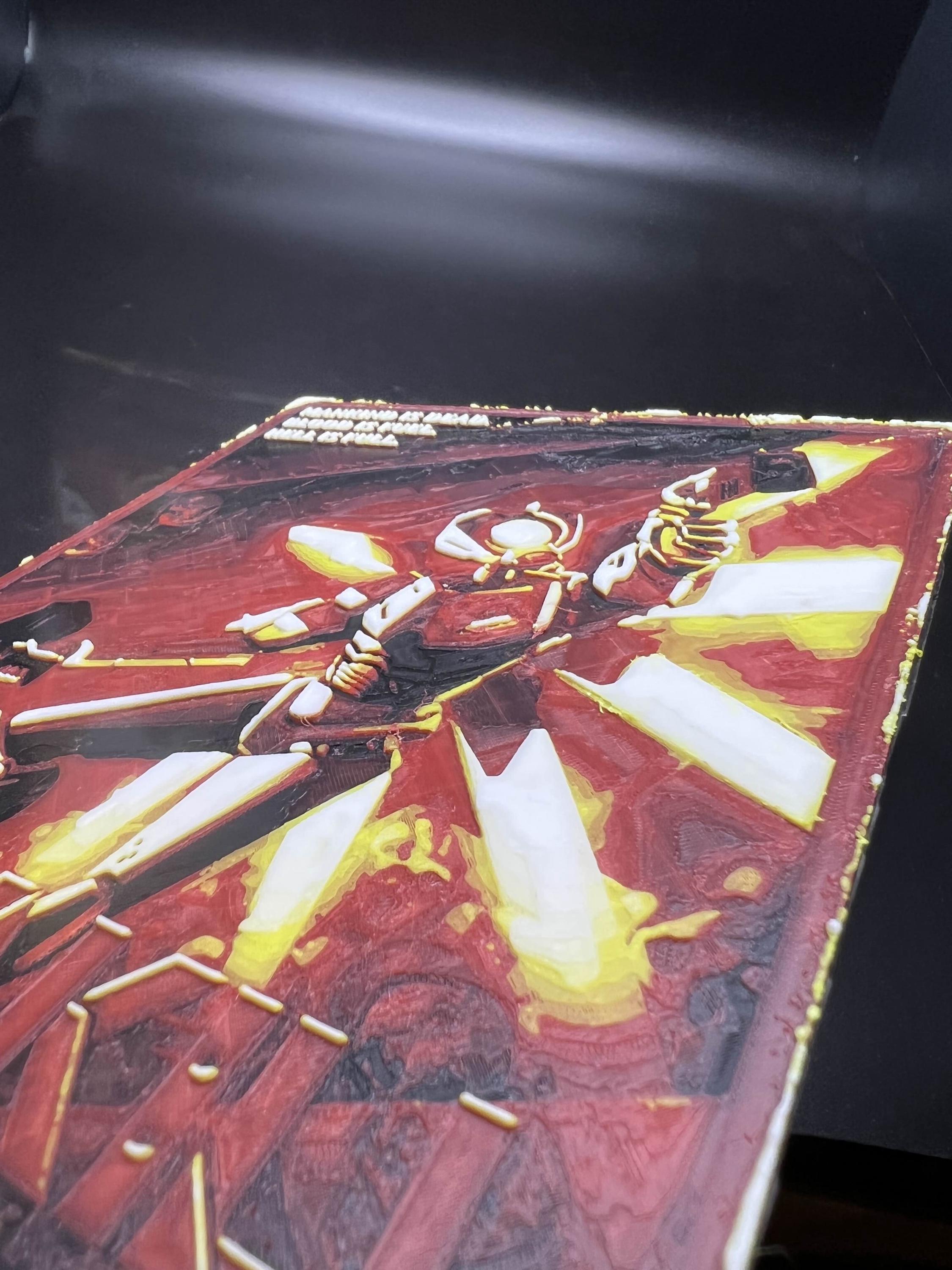 3D Printed Ultrakill Poster hueforge PLA - Etsy
