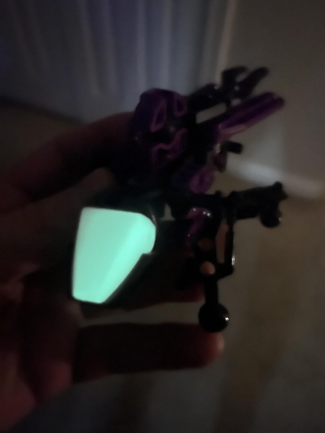 Lego Compatible Bionicle Slizer/throwbots Visor Part (glow in the Dark ...