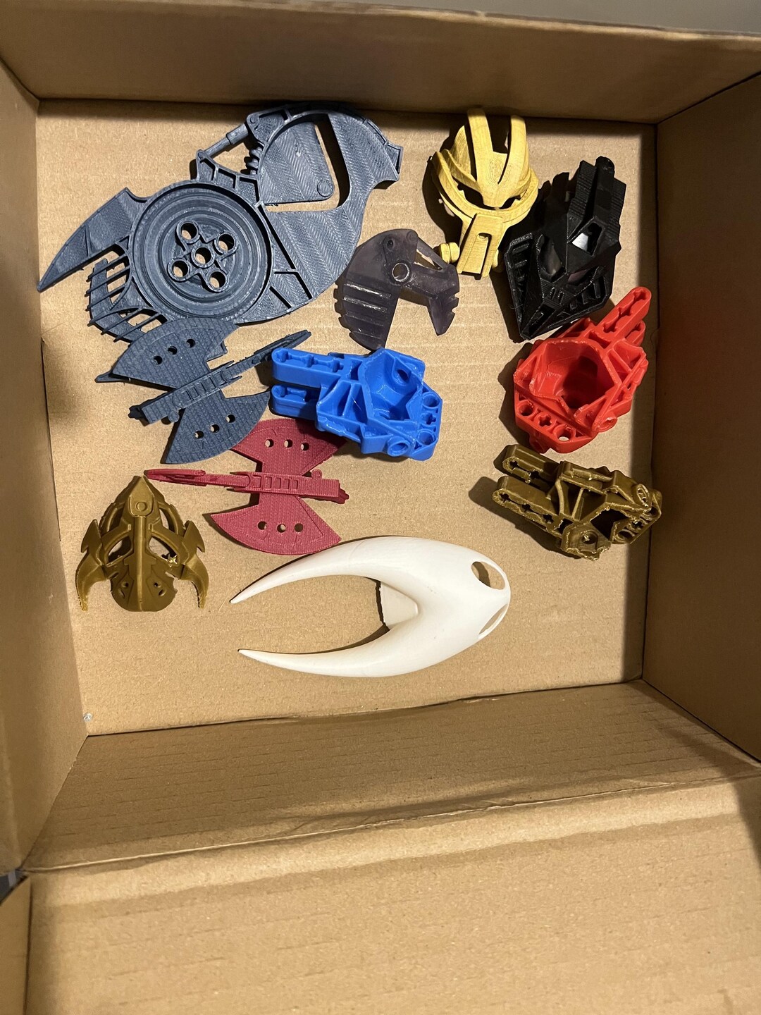 Bionicle/lego Compatible Prototype Bin (read Description) (UPDATED as ...