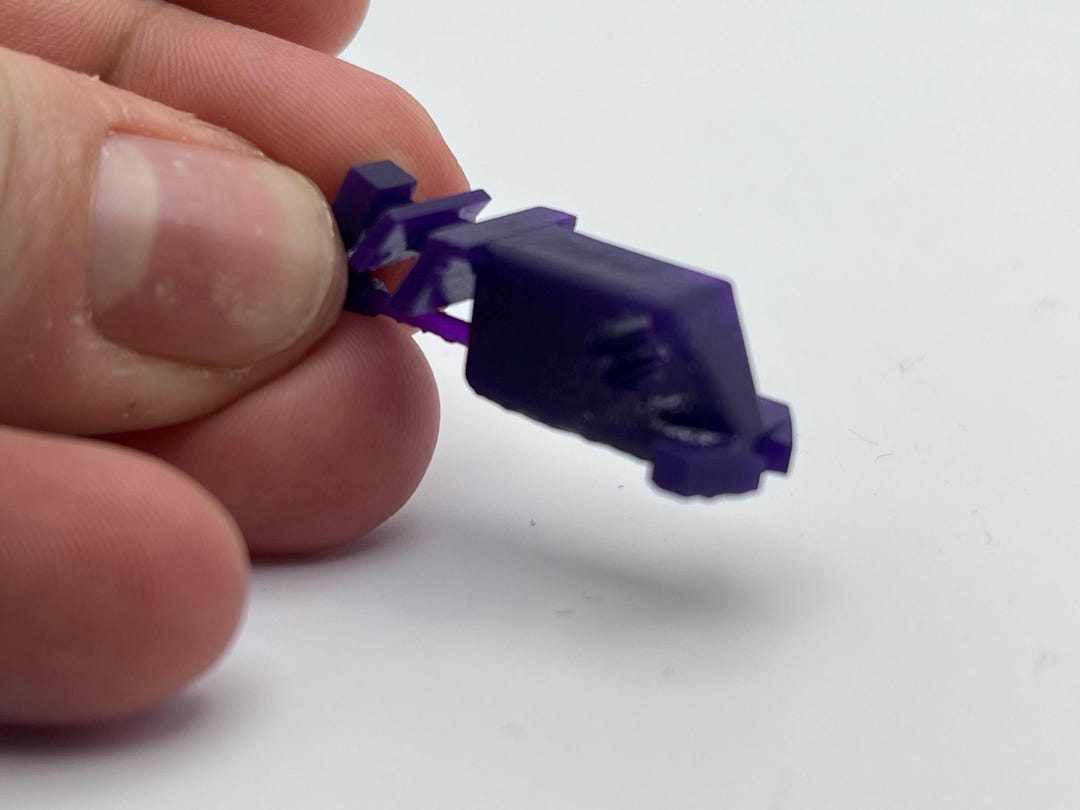 Bionicle Brain Eye Stalk (purple Resin) (bionicle Compatible) - Etsy