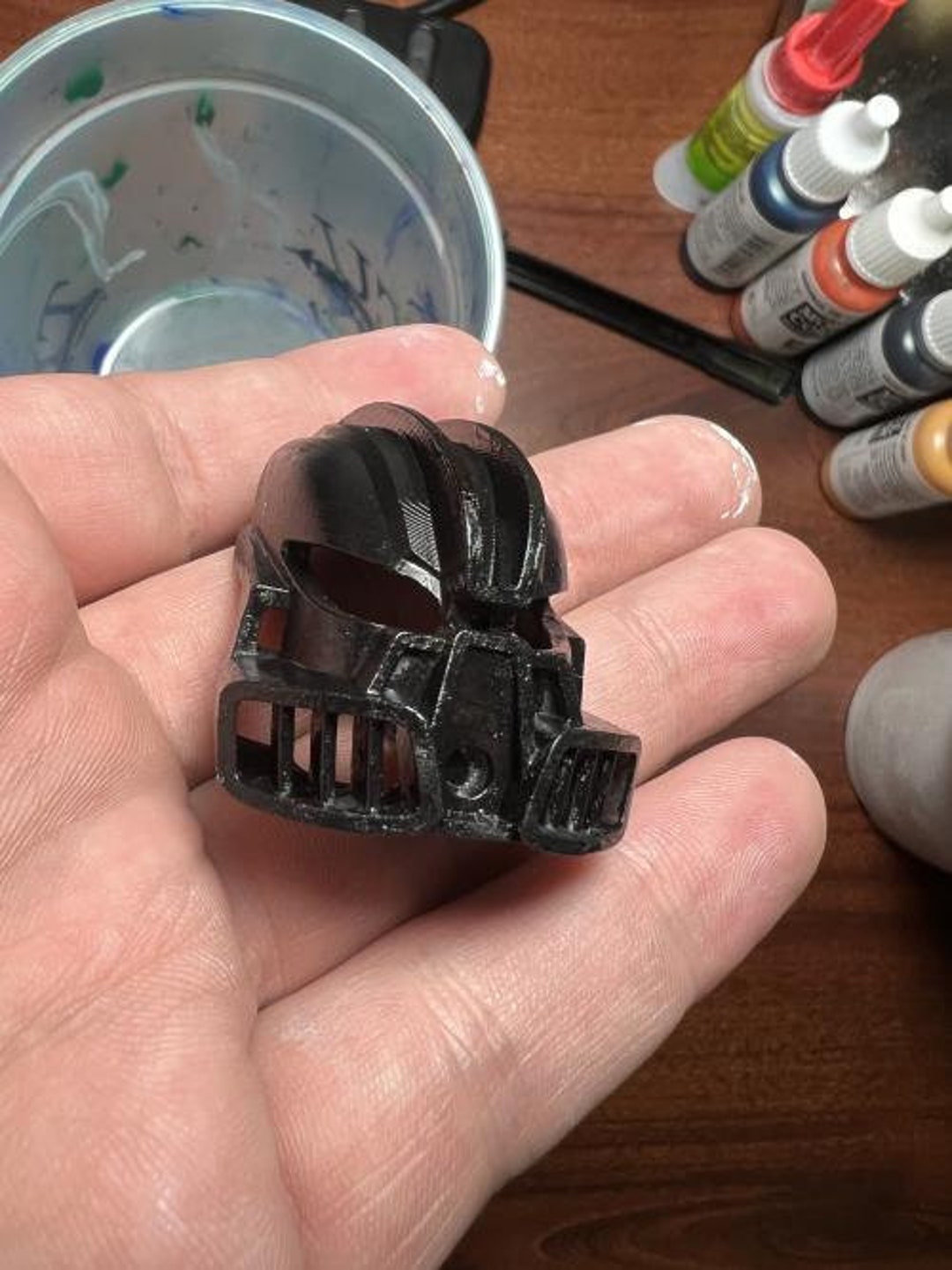 Tanma Noble Miru Bionicle Mask BLACK - Etsy