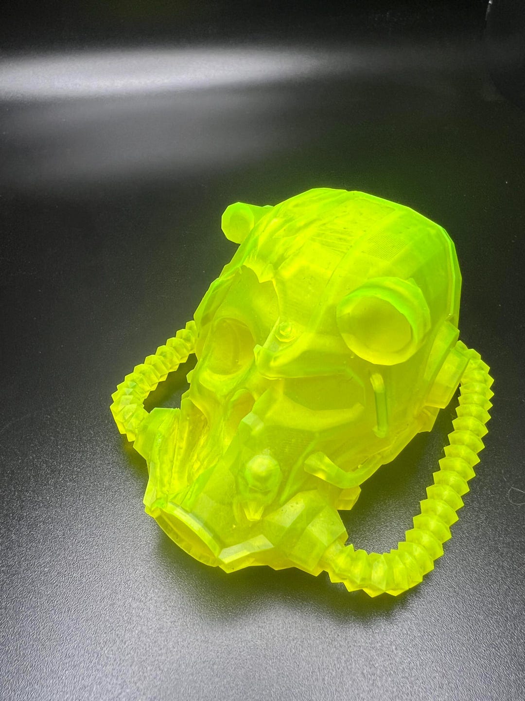 Custom Fallout Style Power Armor Helmet Bust With Skull in Translucent ...