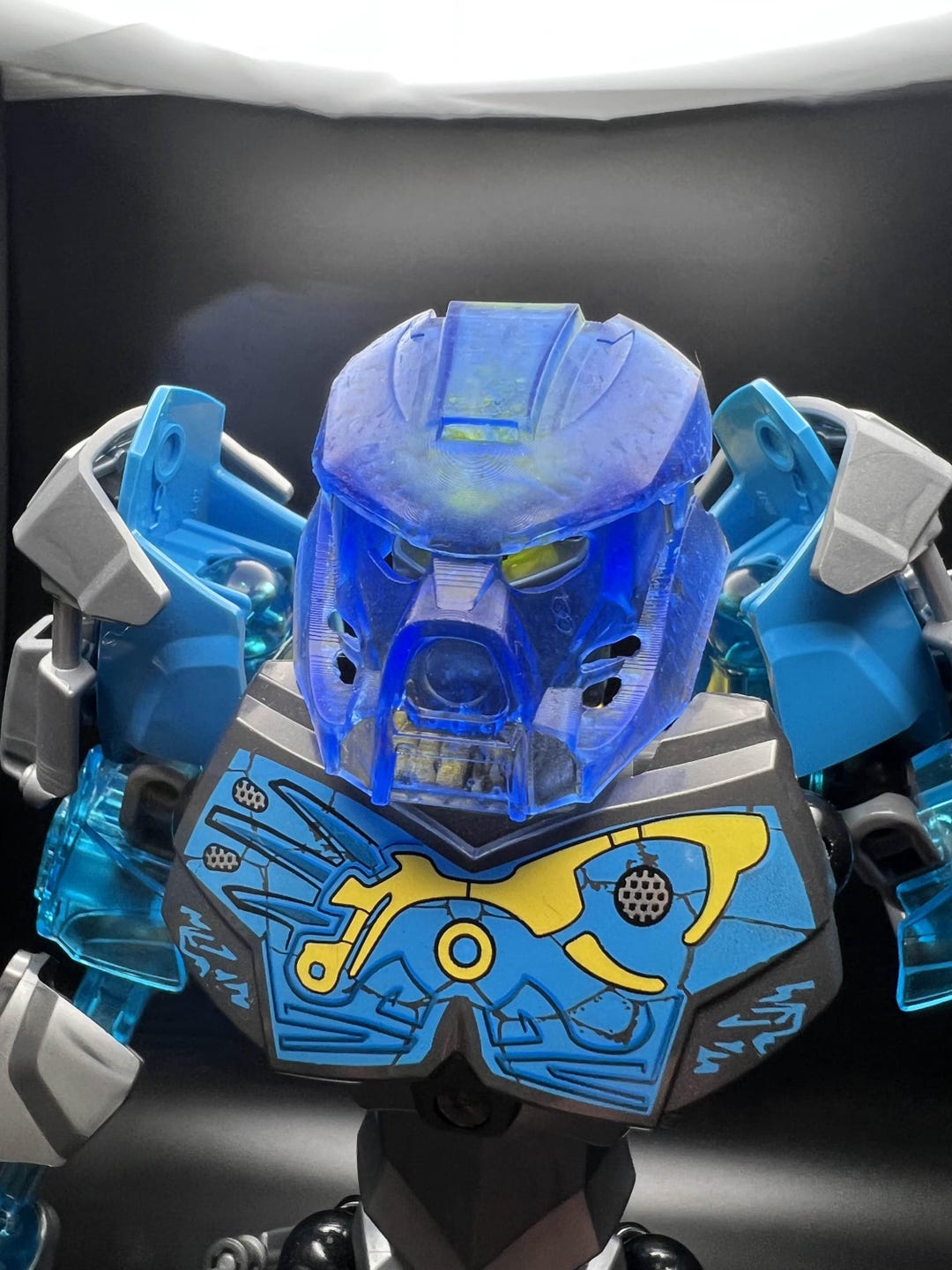 G2 Bionicle Kanohi Mask of Fire Tahu's Mask. (dark Blue) - Etsy
