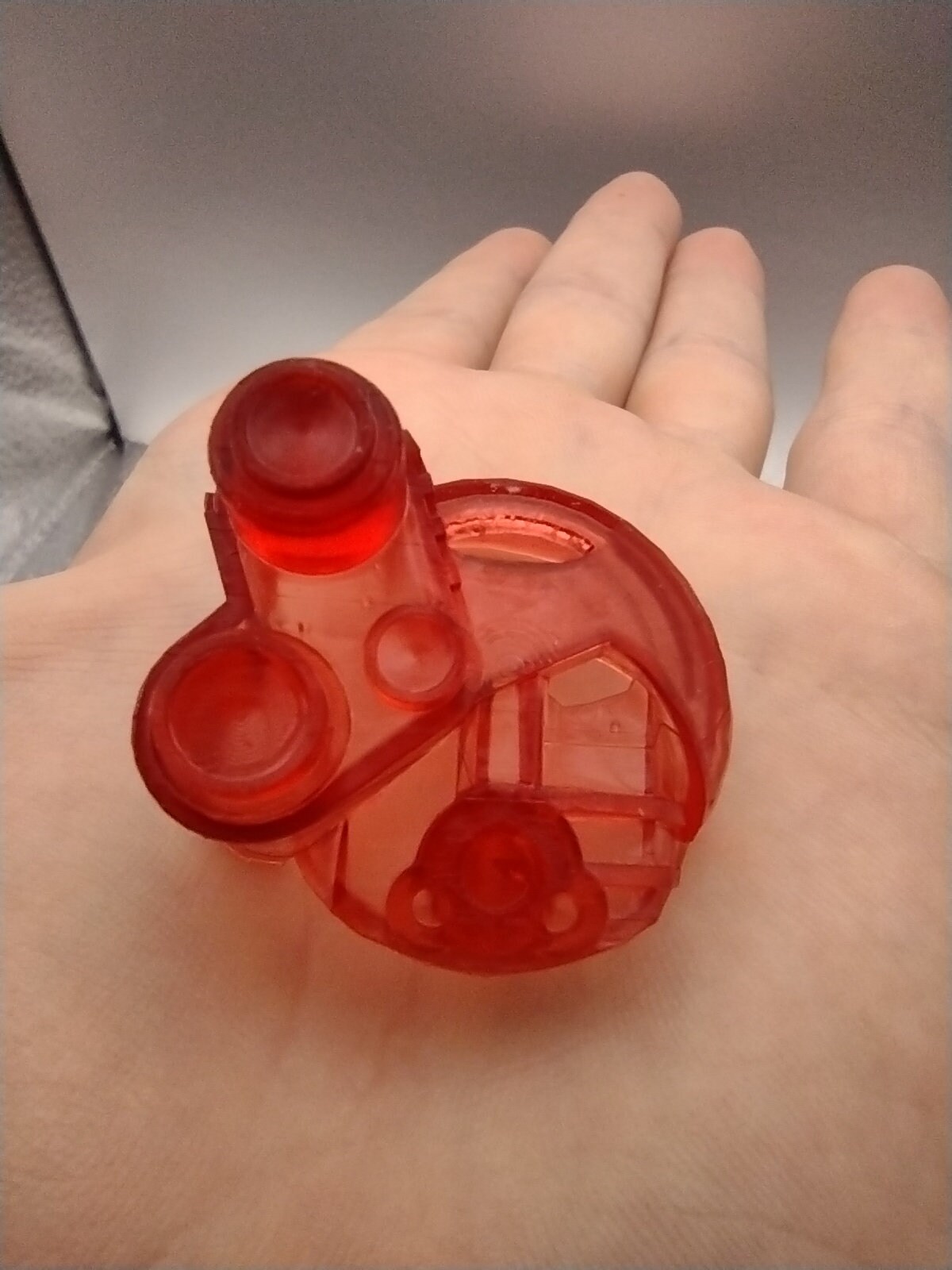 Kanohi Akaku Mask clear Coated translucent Red bionicle Compatible - Etsy