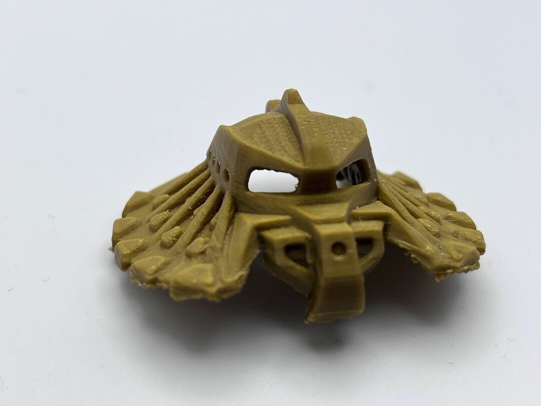 Mask of Gravity Unmutated (gold) (bionicle Compatible) - Etsy