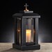 Grave Lantern With a Cross for a Cemetery. Memorial Candle Holder ...
