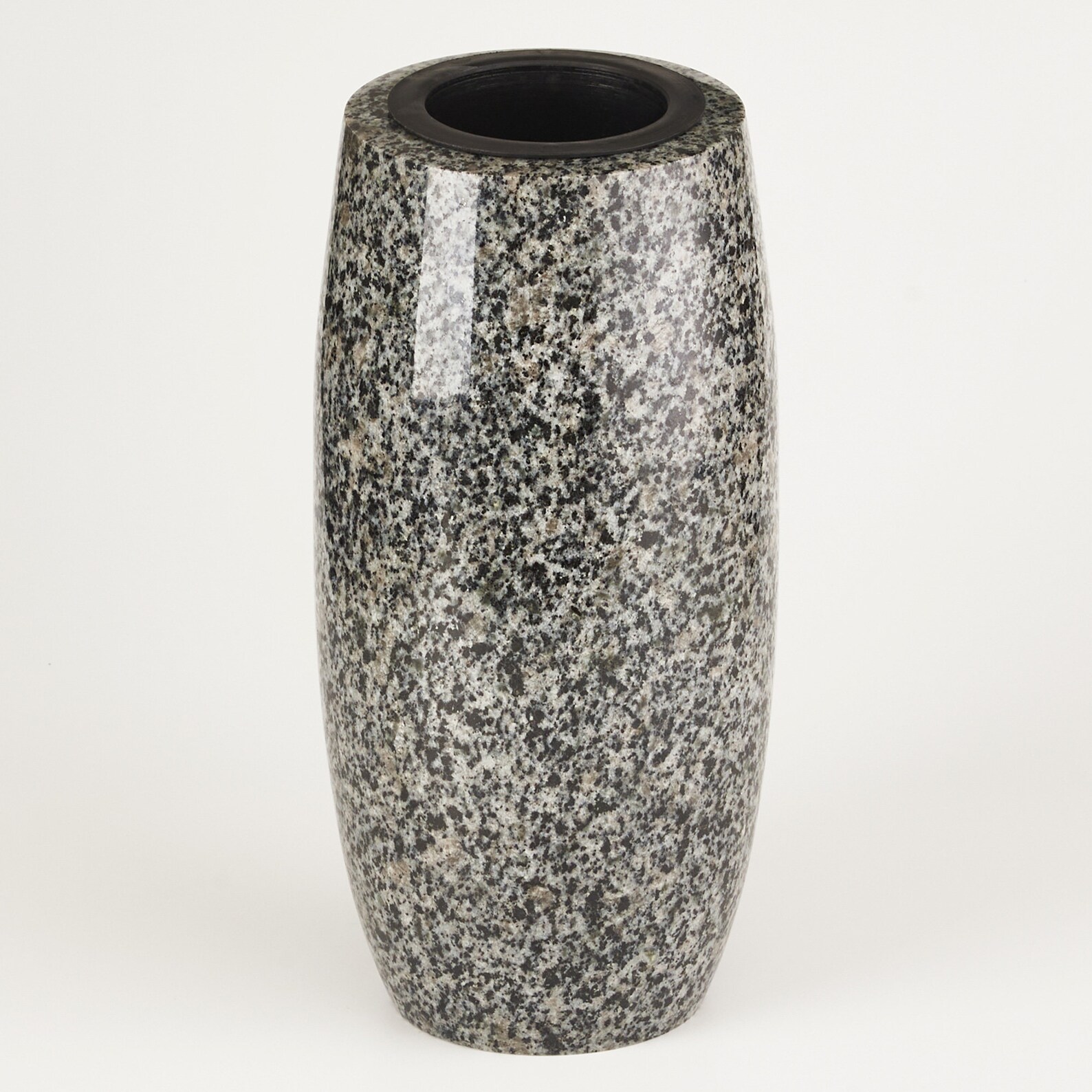 Granite Memorial Vase on the Grave, Stone Vase for a Tombstone, Granite ...