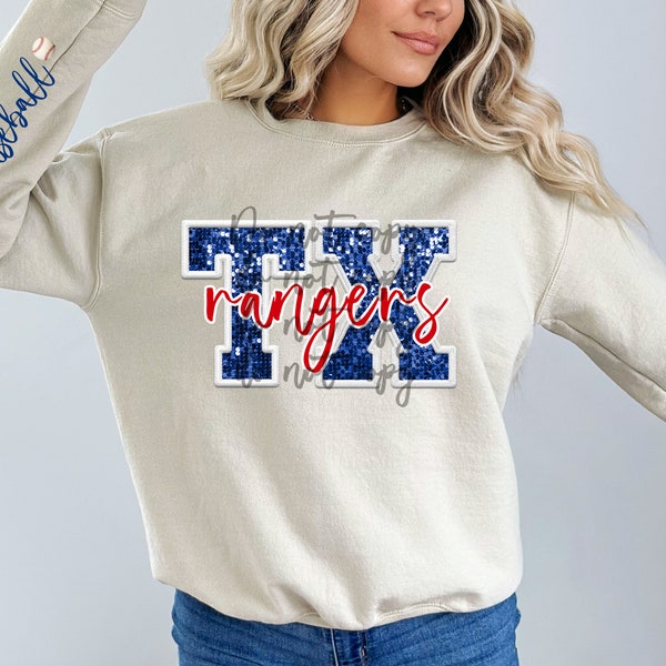 Texas Rangers Font - Etsy