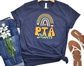 PTA Crew Shirt PTO Squad Gifts Custom Parent Teacher - Etsy