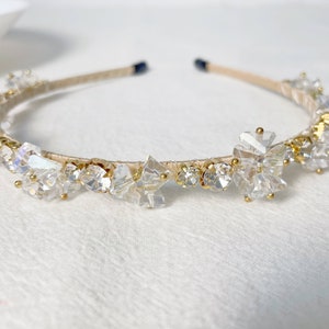 Glitter Crystal Headband,rhinestone Beaded Headband,party Prom Hair ...