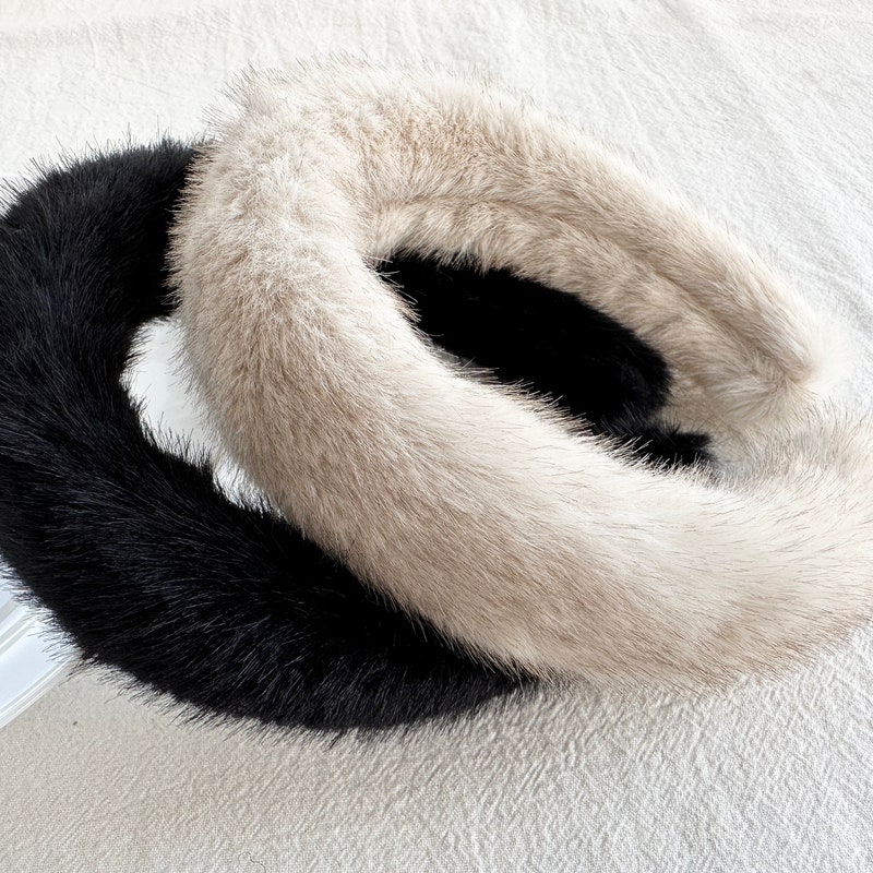 Faux Fur Womens Headband - Etsy