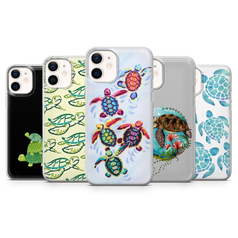 Turtle Phone Case - Etsy