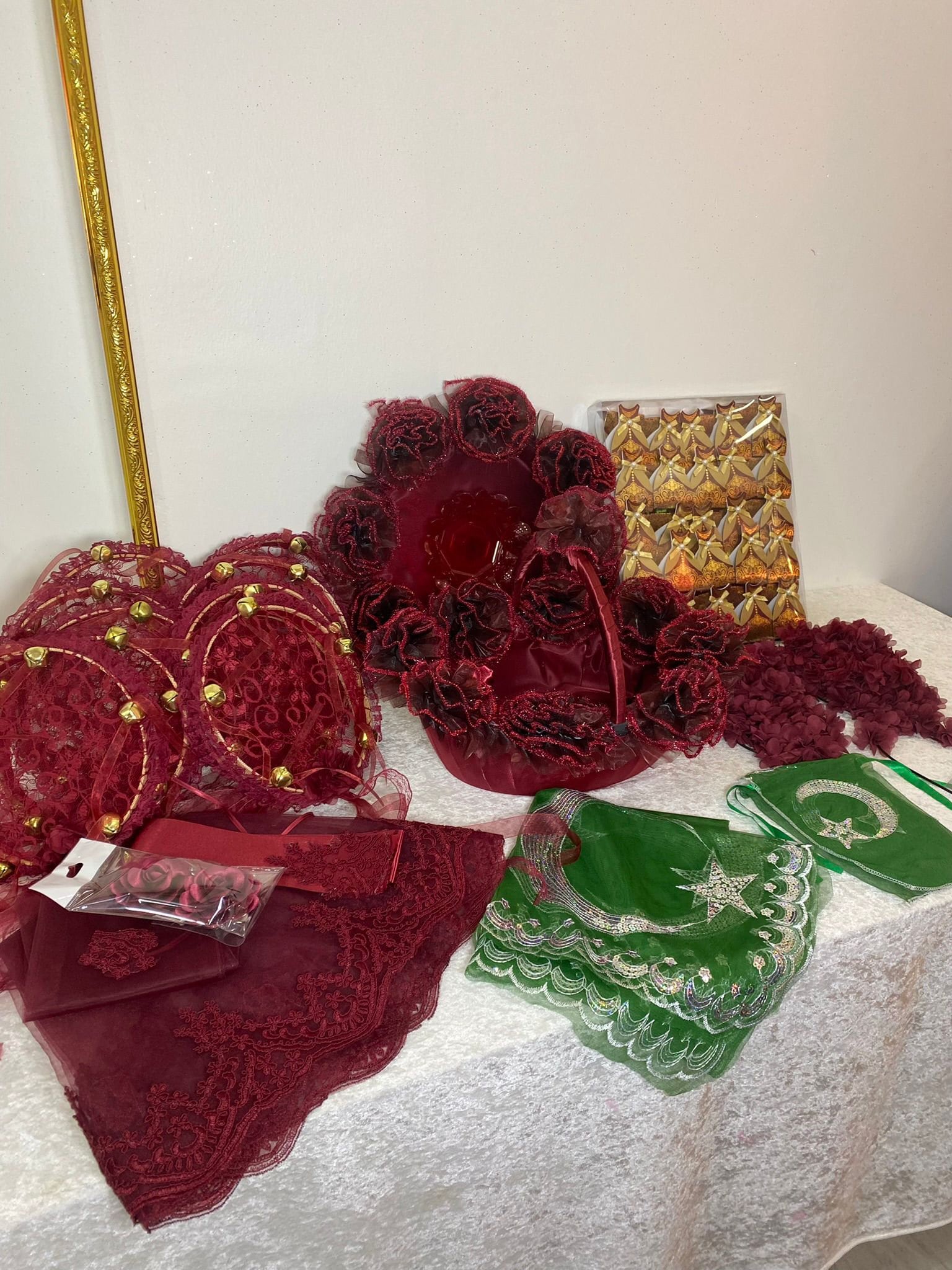 Henna Night Complete Set, Bridesmaids Tambourine, Bridesmaid Bracelet ...