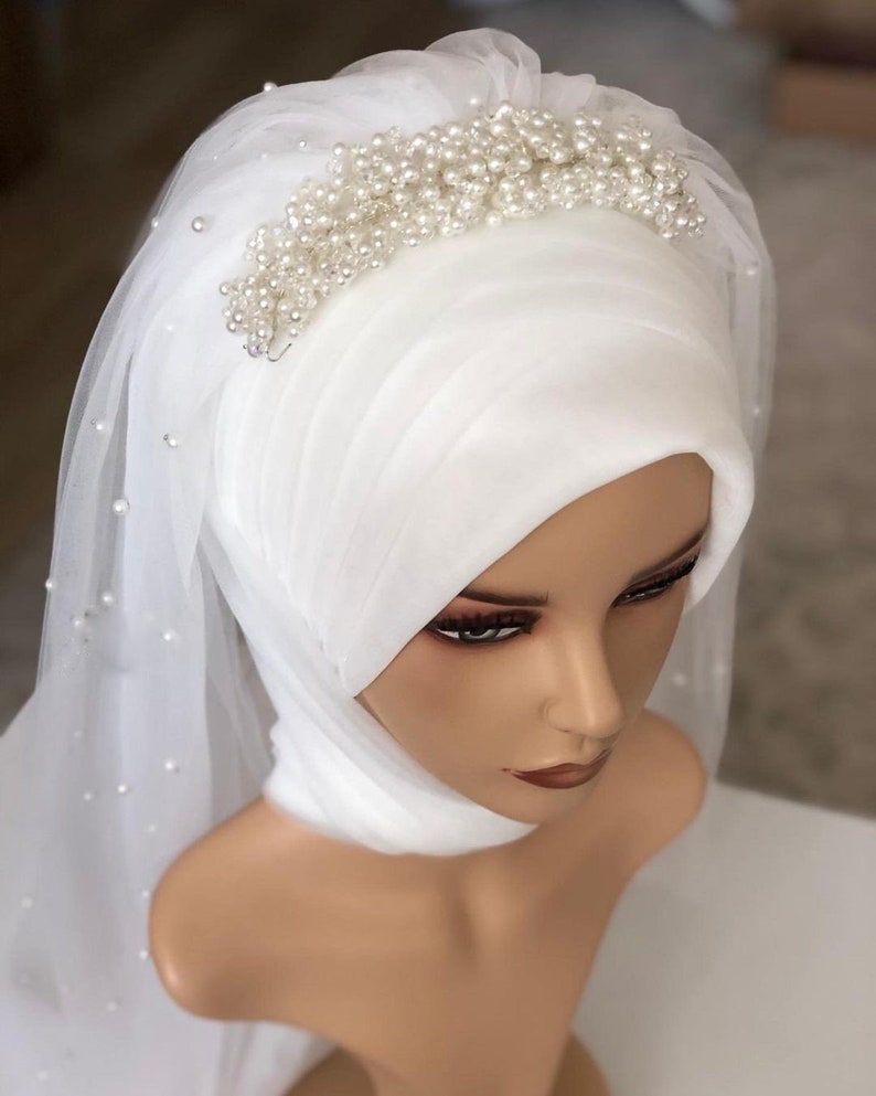 Bridal Veil Henna Night Veil Engagement Ready Veil Ready Made Shawl ...