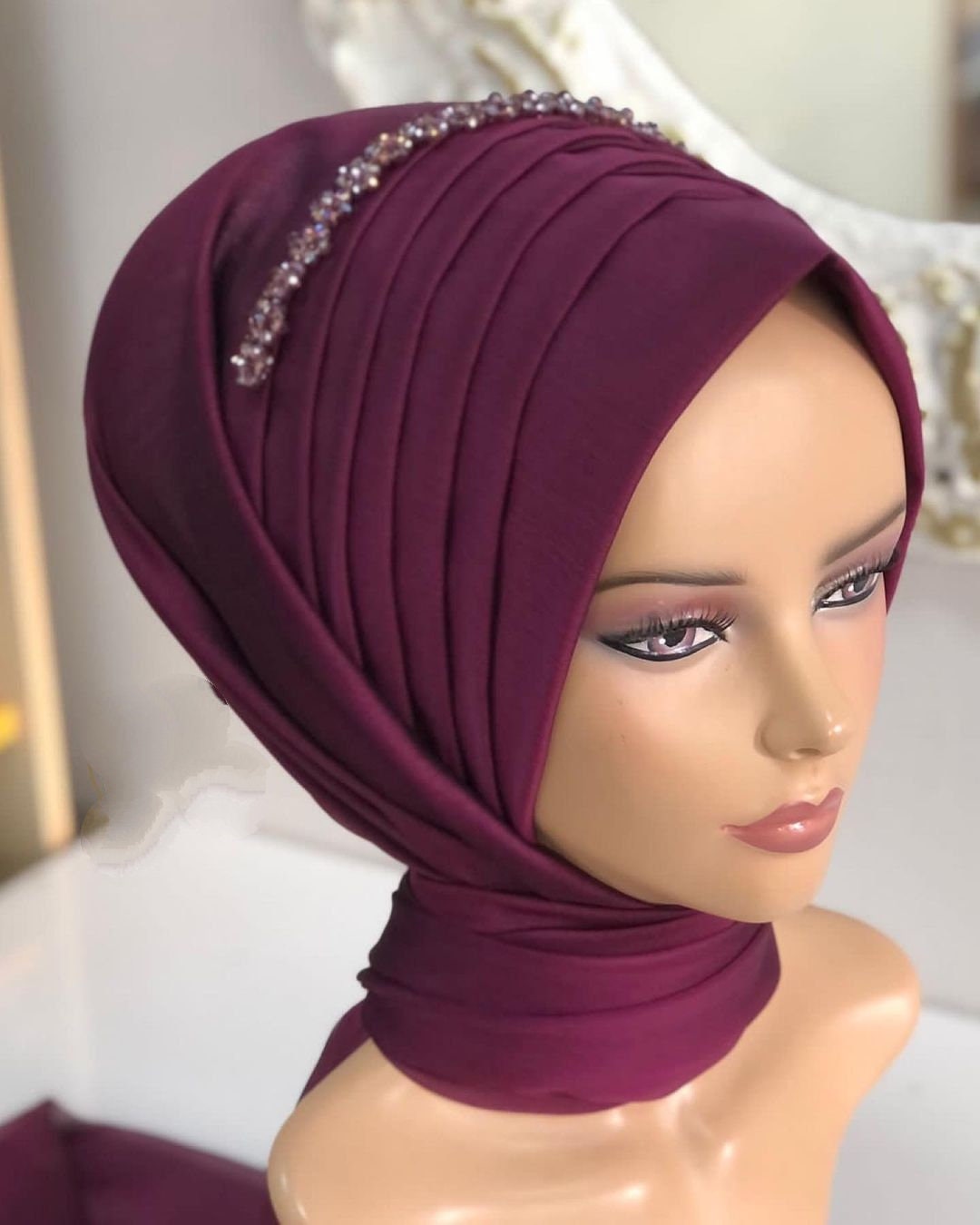 Bridal Veil Henna Night Veil Engagement Ready Veil Ready Made Shawl ...