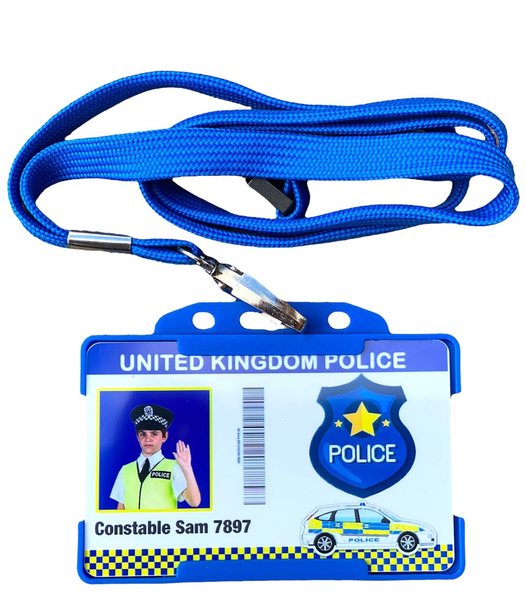 Police Officer / Police Man / Police Woman ID Card Children - Etsy