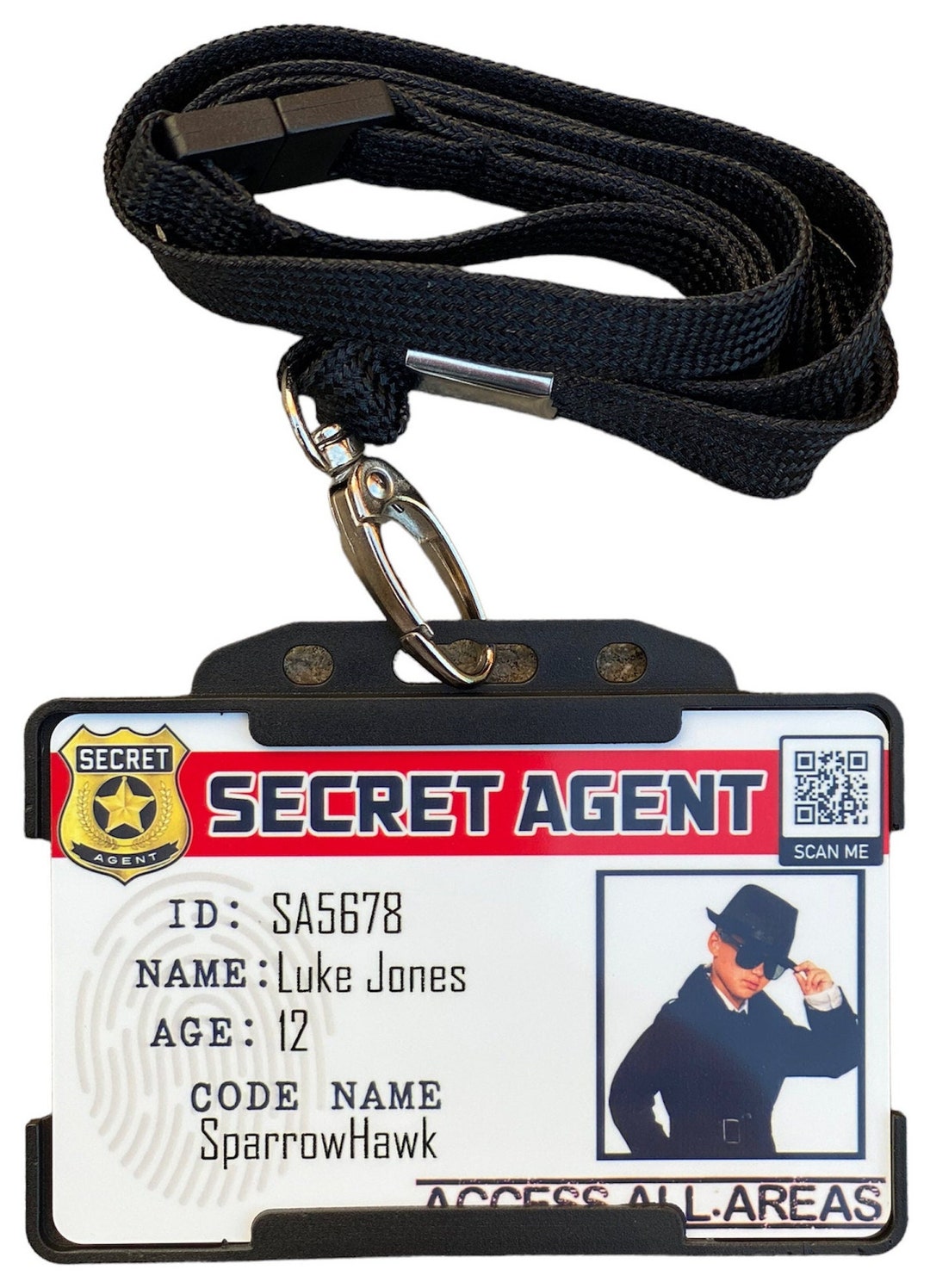 Carte d'identité d'agent secret / espion enfants - Etsy France