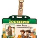 Children / Child Zookeeper Roleplay ID Card With Green Lanyard ...