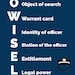 Police Officer Help Card - Go Wisely and Necessity Criteria - New ...