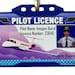 Children / Child Pilot Roleplay ID Card With Blue Lanyard Personalised ...