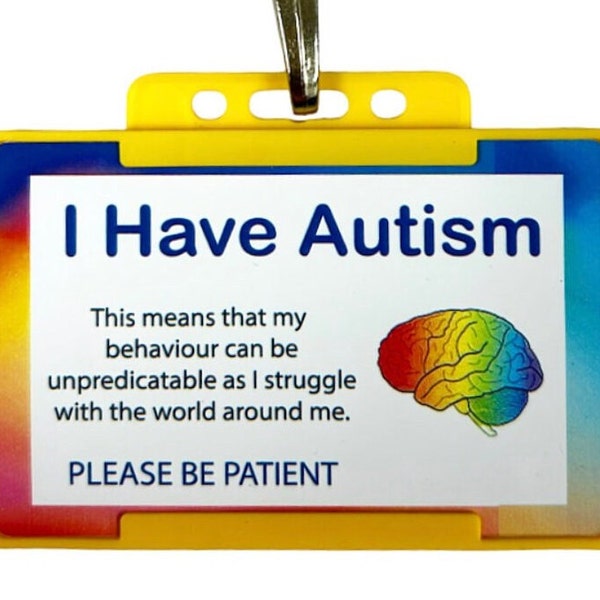Kids Id Autism - Etsy UK