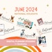 June National Holidays 2024 Digital Planner Stickers for Goodnotes - Etsy
