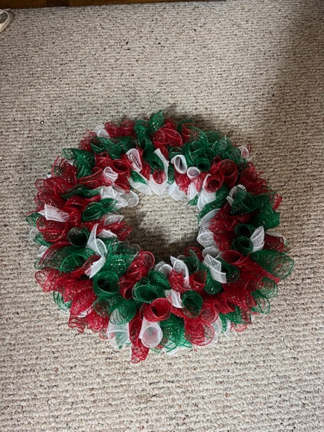 Ribbon Wreathchristmas - Etsy