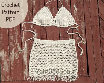 Crochet Lounge Set Pattern - Etsy