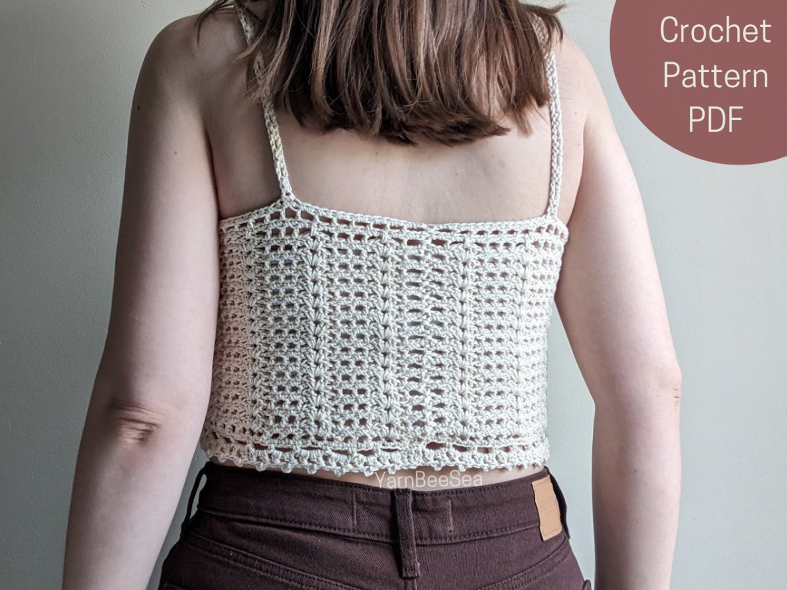 Breezy Mesh Crochet Top Pattern - Etsy