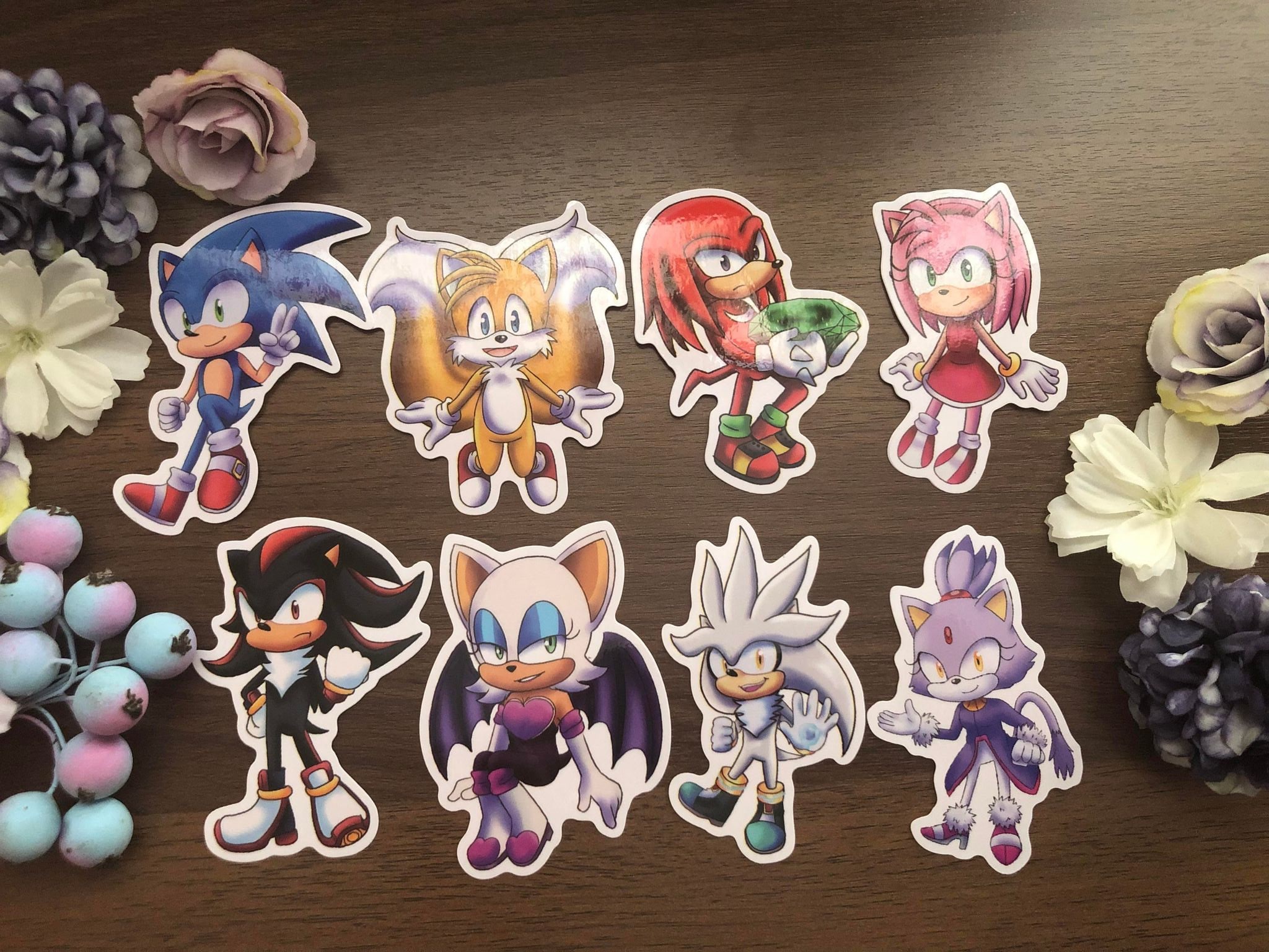 Sonic the Hedgehog Stickers - Etsy