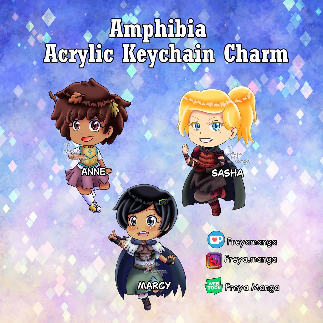 Amphibia - Acrylic Keychain Charm - Etsy