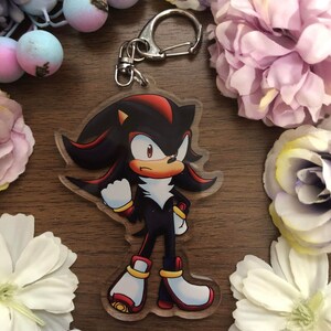 Sonic the Hedgehog - Acrylic Keychain Charm - Etsy