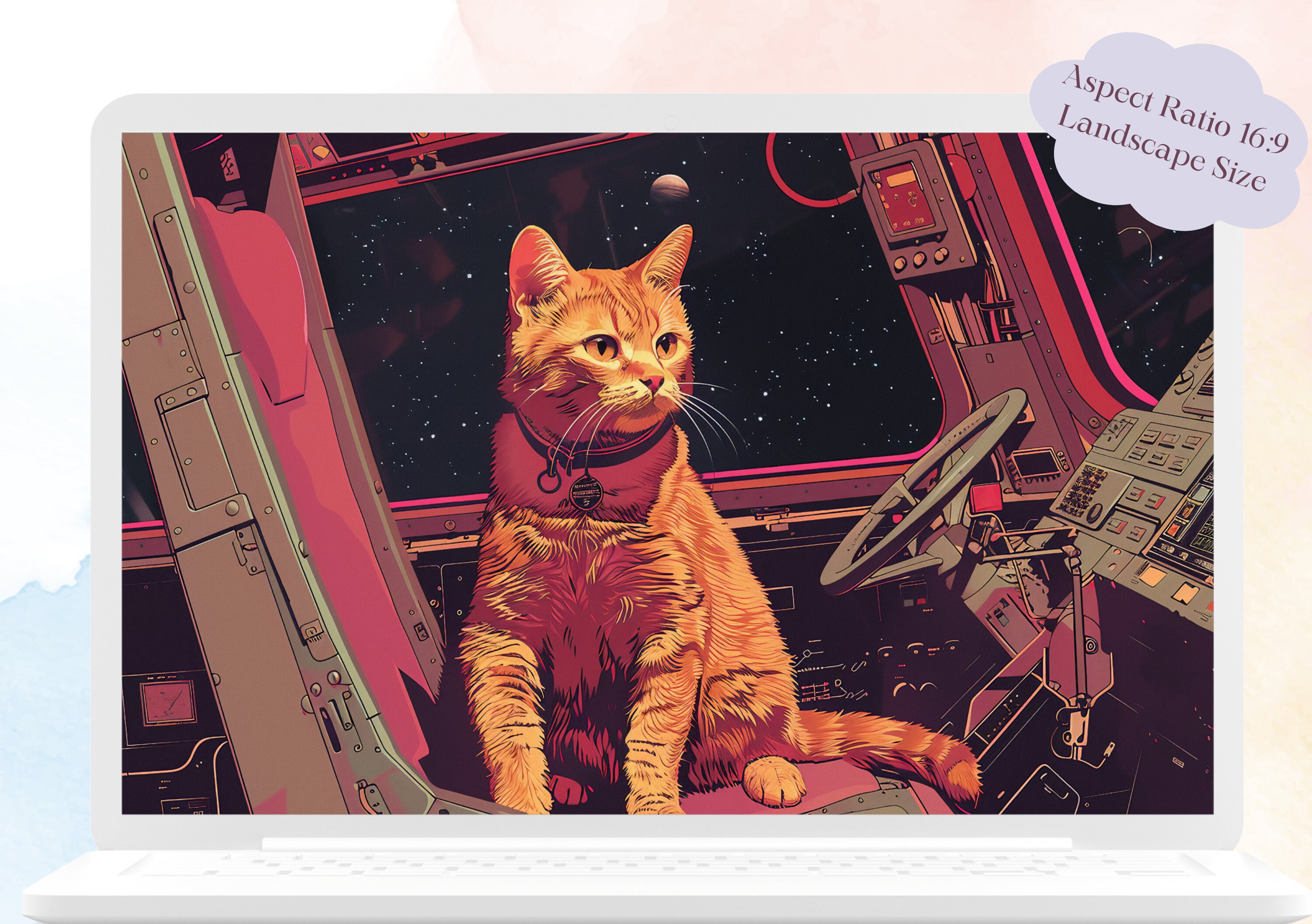 Cats in Space Wallpaper Astronaut Cats Wallpaper for Desktop and Phone ...