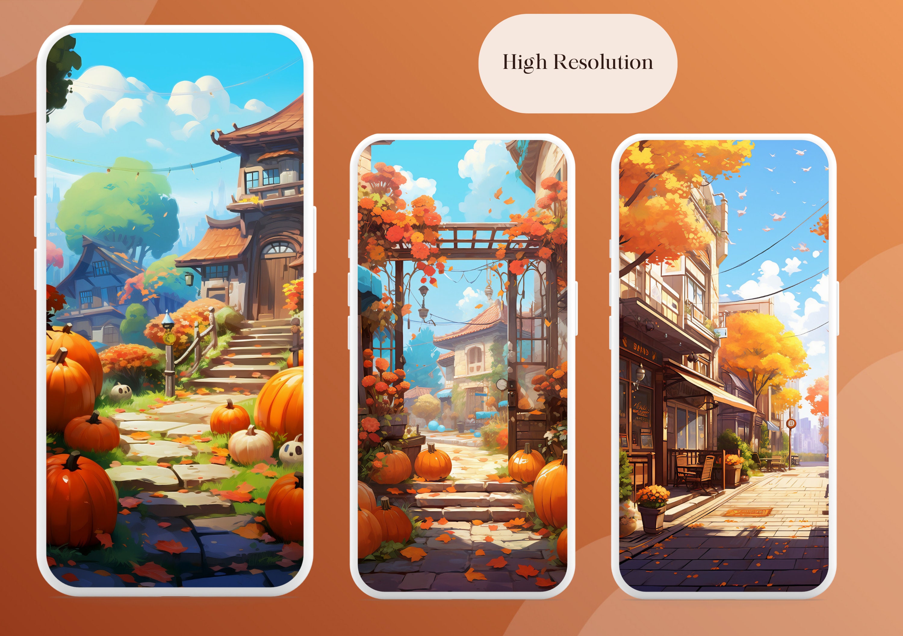 Studio Ghibli Wallpaper Fall Wallpaper Autumn Wallpaper Gold Wallpaper ...