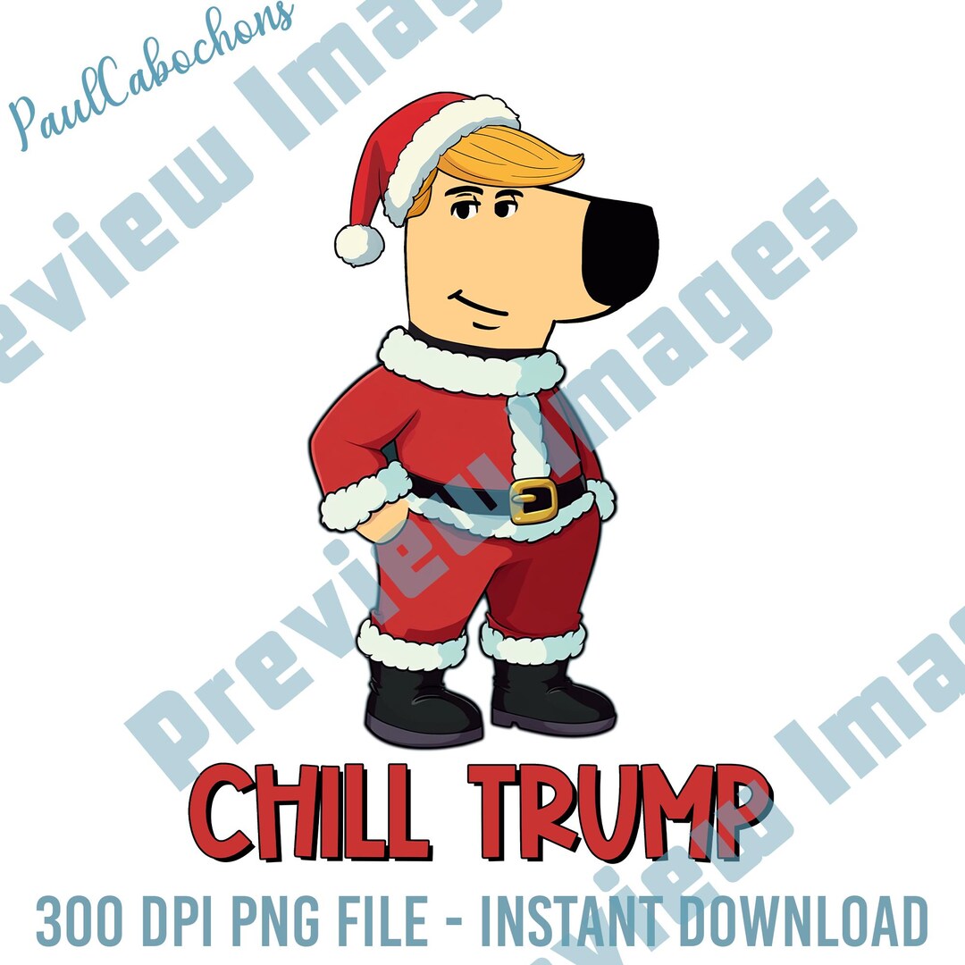 Chill Trump Png, Chillin Like Trump Png, Chill Guy Trump Png, Just A ...