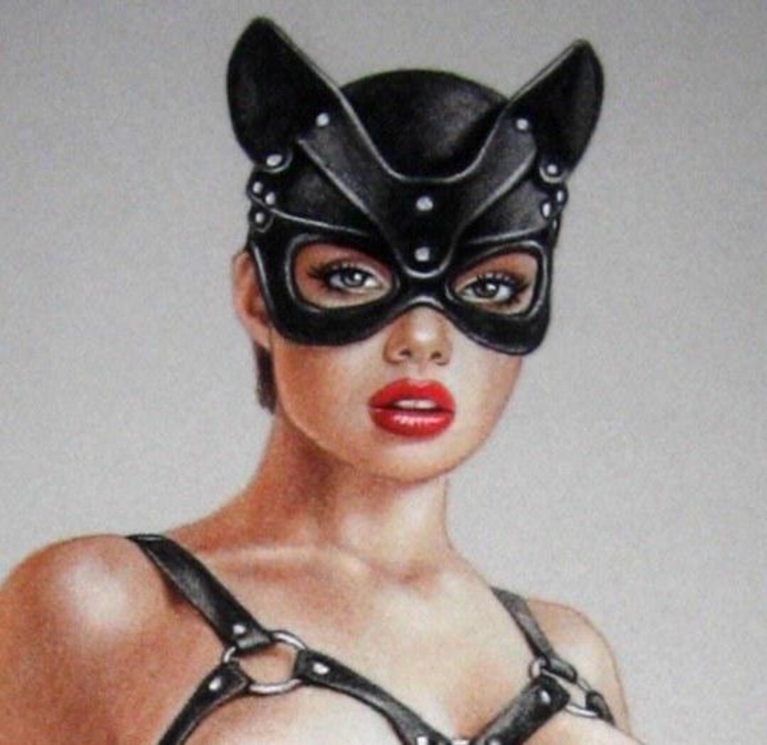Cosplay art by Sly Drawing 11076 Catwoman - Etsy.de