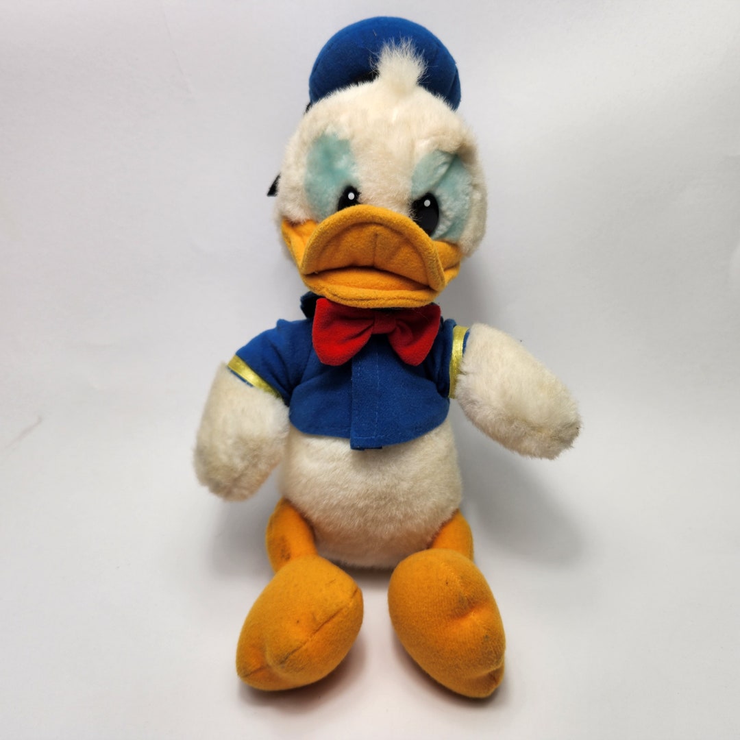 Disney Donald Duck Vintage Walt Disney World Plush Stuffed Toy Mascot ...