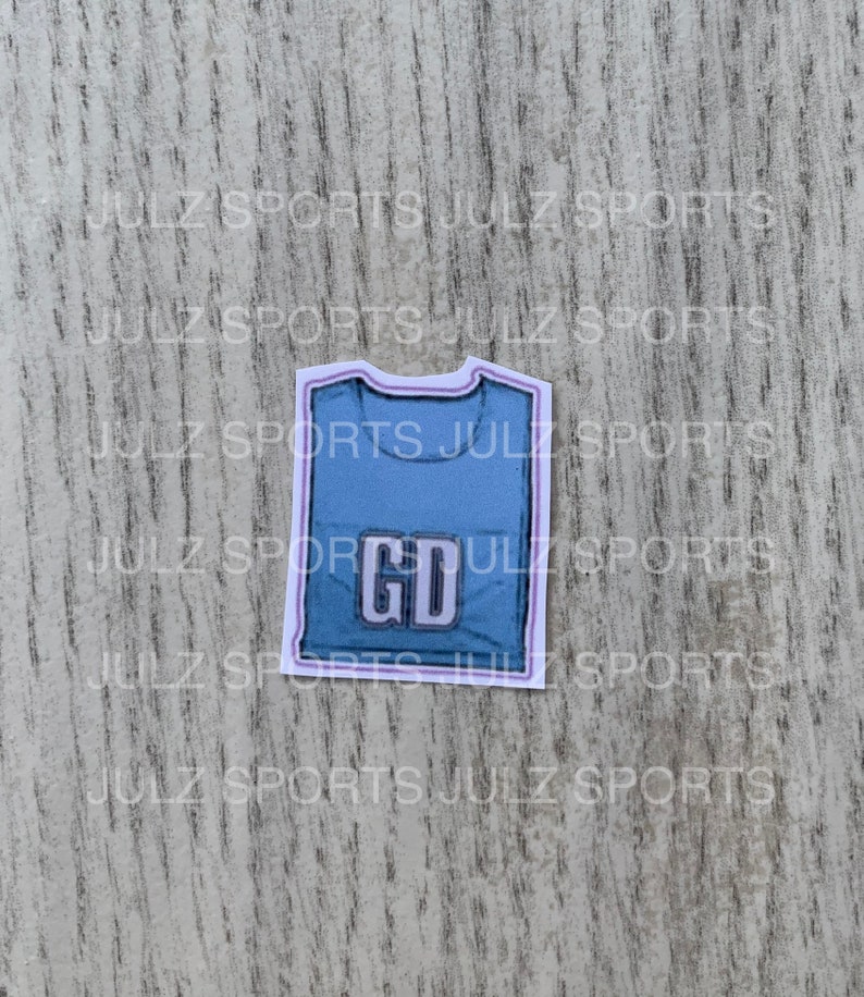Netball Bibs Sticker Decal - Etsy
