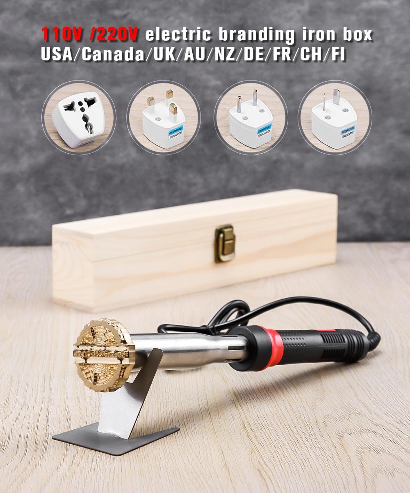 Custom Branding Iron for Wood , Leather Branding Iron for Gift,electric ...