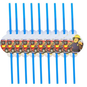 Fireman Sam Birthday Party Disposable Tableware Plate Cups Banner ...