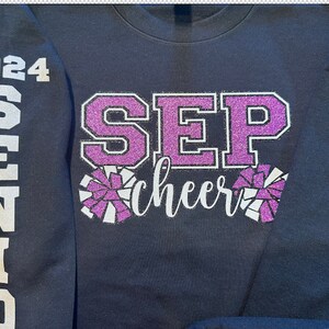 Custom SENIOR 2026 2027 Cheer Sweatshirts - Cheerleader High School ...