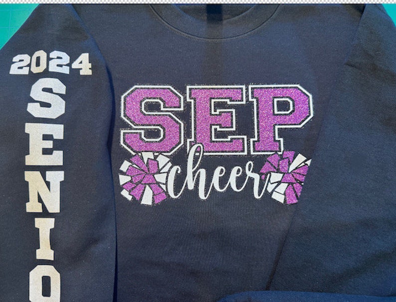 Custom SENIOR 2026 2027 Cheer Sweatshirts - Cheerleader High School ...